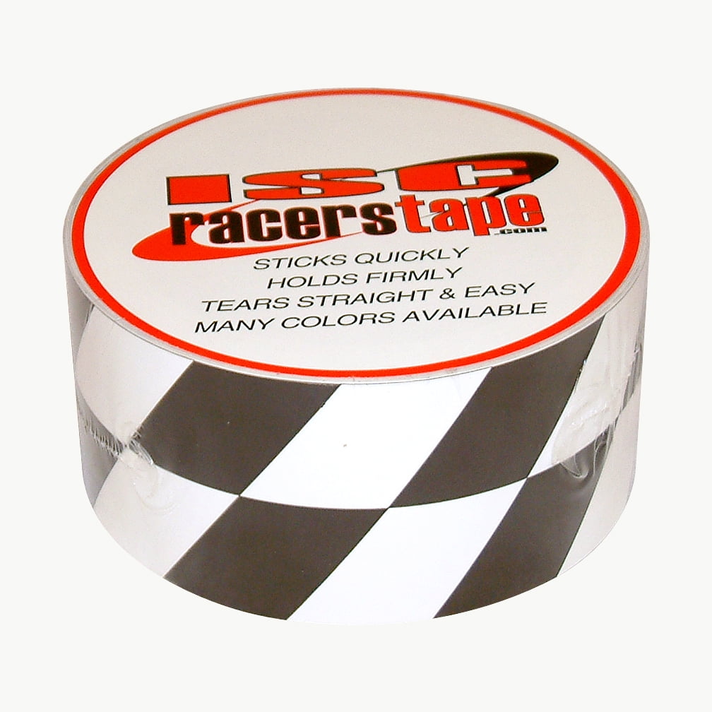 ISC Checkerboard Black & White Checkerboard Tape: 2 in x 15 yds. (Black ...