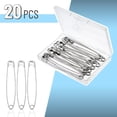 Mr. Pen- Safety Pins, 4 Inch, 20 Pack, Oversize Safety Pin, Large ...
