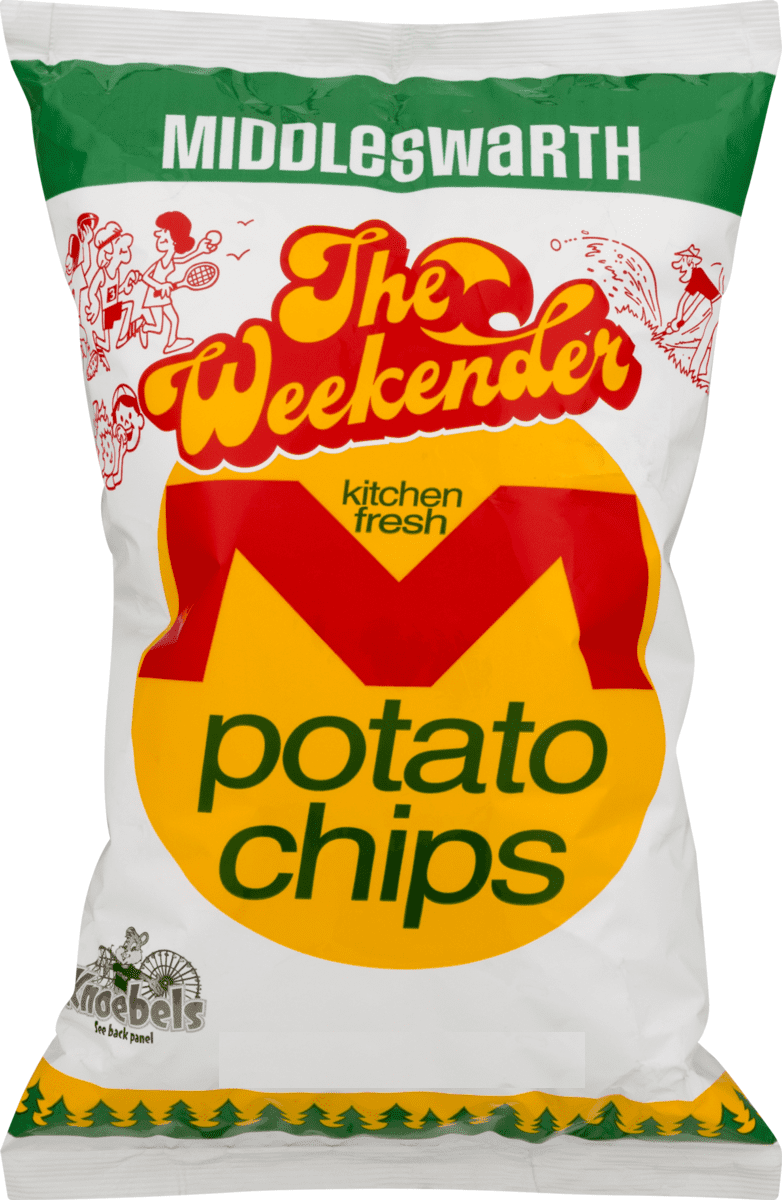 Middleswarth Weekender Kitchen Fresh Original Potato Chips, 6-Pack 9 oz ...