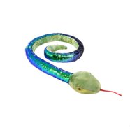 Adventure Planet Sequinimals Plush - NATURAL SNAKE (Sequin - Black ...