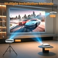 "GROVIEW H1 Projector, 1080P Full HD, 4K Support, 5G WiFi, Bluetooth 5. ...