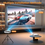 "GROVIEW H1 Projector, 1080P Full HD, 4K Support, 5G WiFi, Bluetooth 5. ...