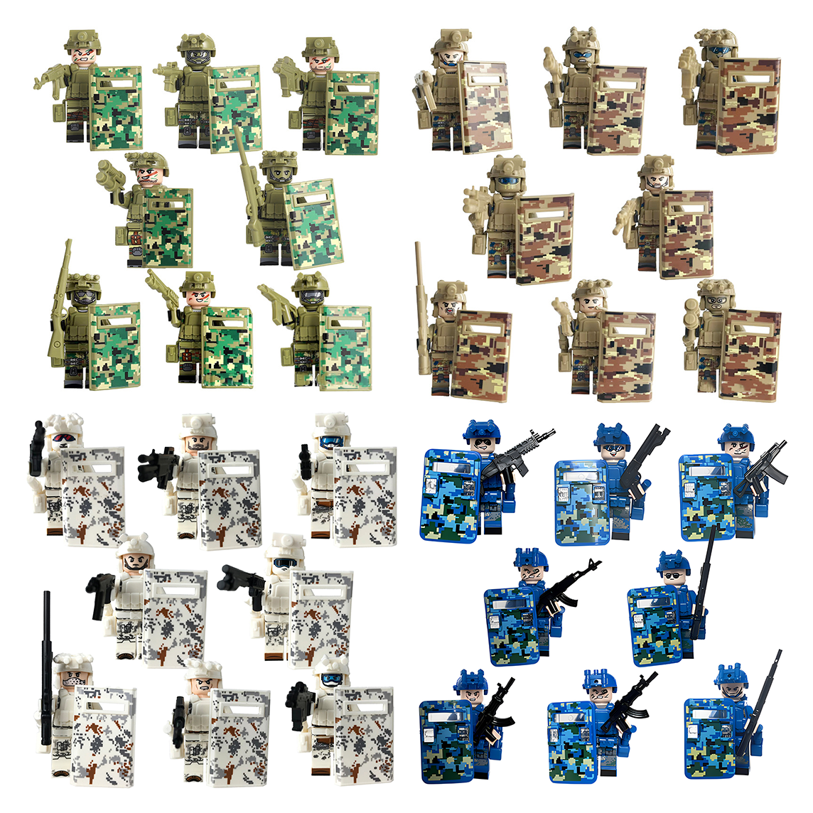 Click here for Joybrick 24pcs Special Operations Corps Building B... prices