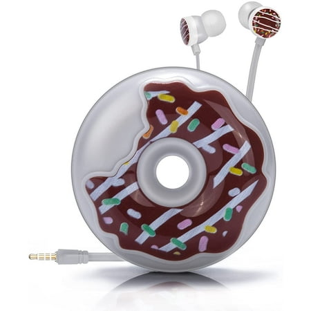 Cute Donut Earbuds for Kids, Kid Size Wired Earbud & in-Ear Headphones ...