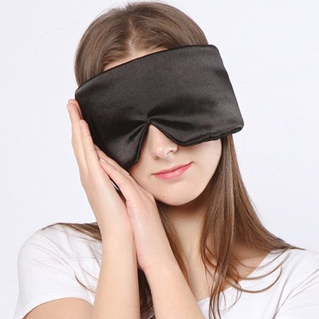 Qianli Mulberry Silk Sleep Mask Eye Mask for Man and Woman with ...