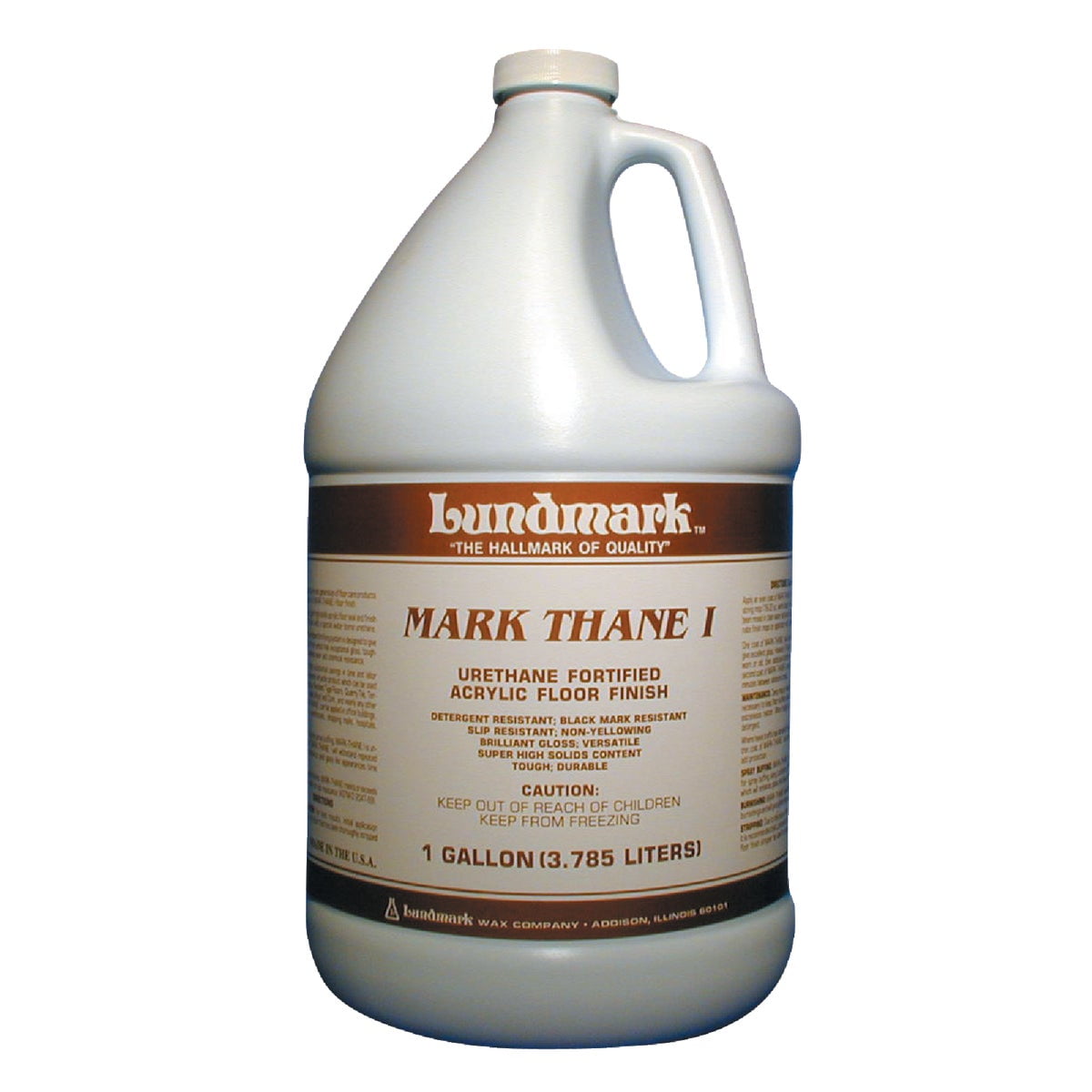 Lundmark 1 Gal. Mark Thane I Urethane Fortified Acrylic Floor Finish ...