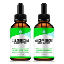 GlucoFreedom Advanced Blood Sugar Support Drops, Maximum Strength, 5 ...