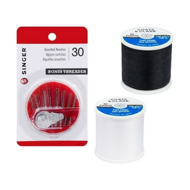 Allary Multi-Color 100% Polyester Sewing Thread, 200 yd (24 Piece ...