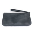 Zzfab Leatherette Triple Compartments Satchel Purse and Wallet Set Grey ...