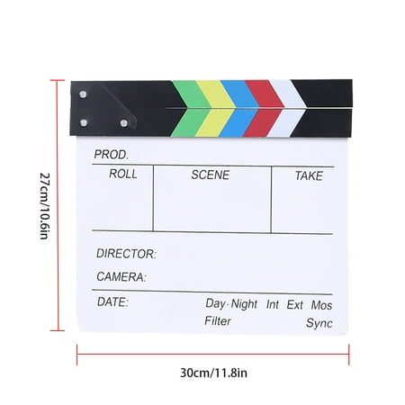 Director Film Clapboard Action Scene Clapper Board Wooden Movie Film ...