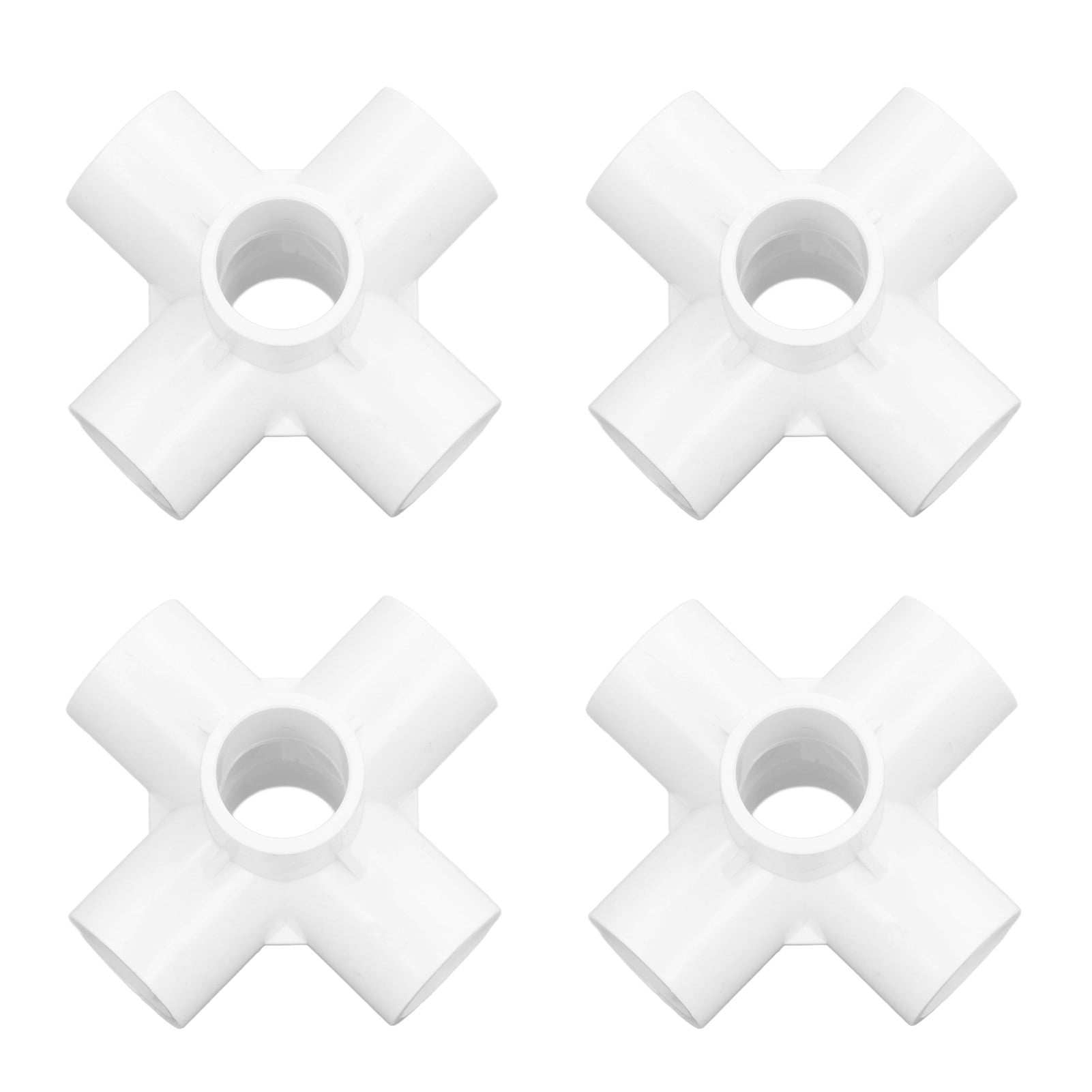 Spptty 6 Way Pipe Fittings, PVC Pipe Connector 20mm Inner Diameter For ...