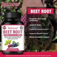 Beet Root Capsules High Potency Herbal Extract Supplement Support