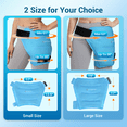 Comfytemp Wide Hip Ice Pack Wrap for Hip Surgery, Sciatica, Fracture ...