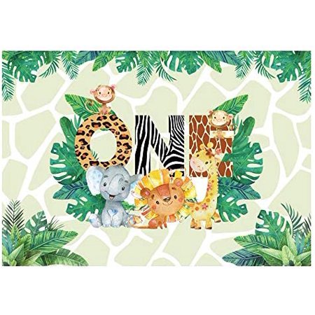 YOITEA Wild One Backdrop for Baby 1st Birthday Party Photography ...