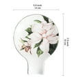 Bico Magnolia Floral Ceramic Spoon Rest, House Warming Gift, Dishwasher ...