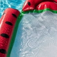 Inflatable Pool Bed with Headrest – Heavy Duty Waterproof Floating ...