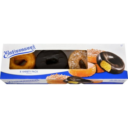 Entenmann's Donuts: 8 Ct Variety Pk, 16 Oz - Walmart.com