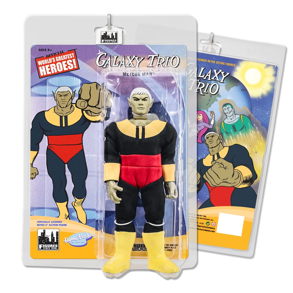 Birdman & The Galaxy Trio 8 Inch Retro Action Figures Series: Meteor ...