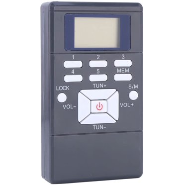 Sangean WR-2CL, Clear AM/FM Table Top Radio with Portable Clock ...