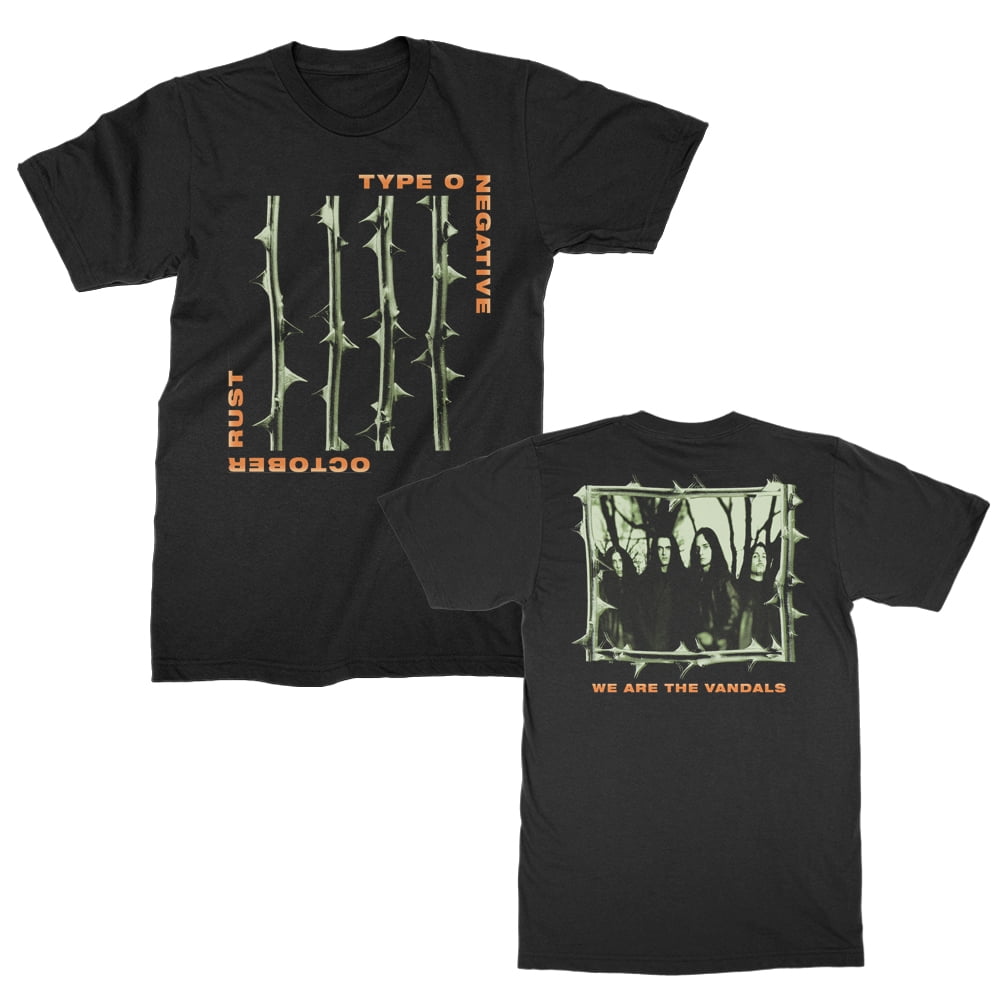 Click here for Manic Merch Type O Negative October Rust T-Shirt prices