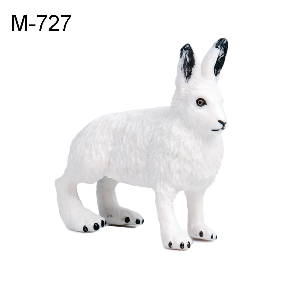 Rabbit Toy Figure, Rabbit Figure Toy Collection Playset, Cake Topper ...