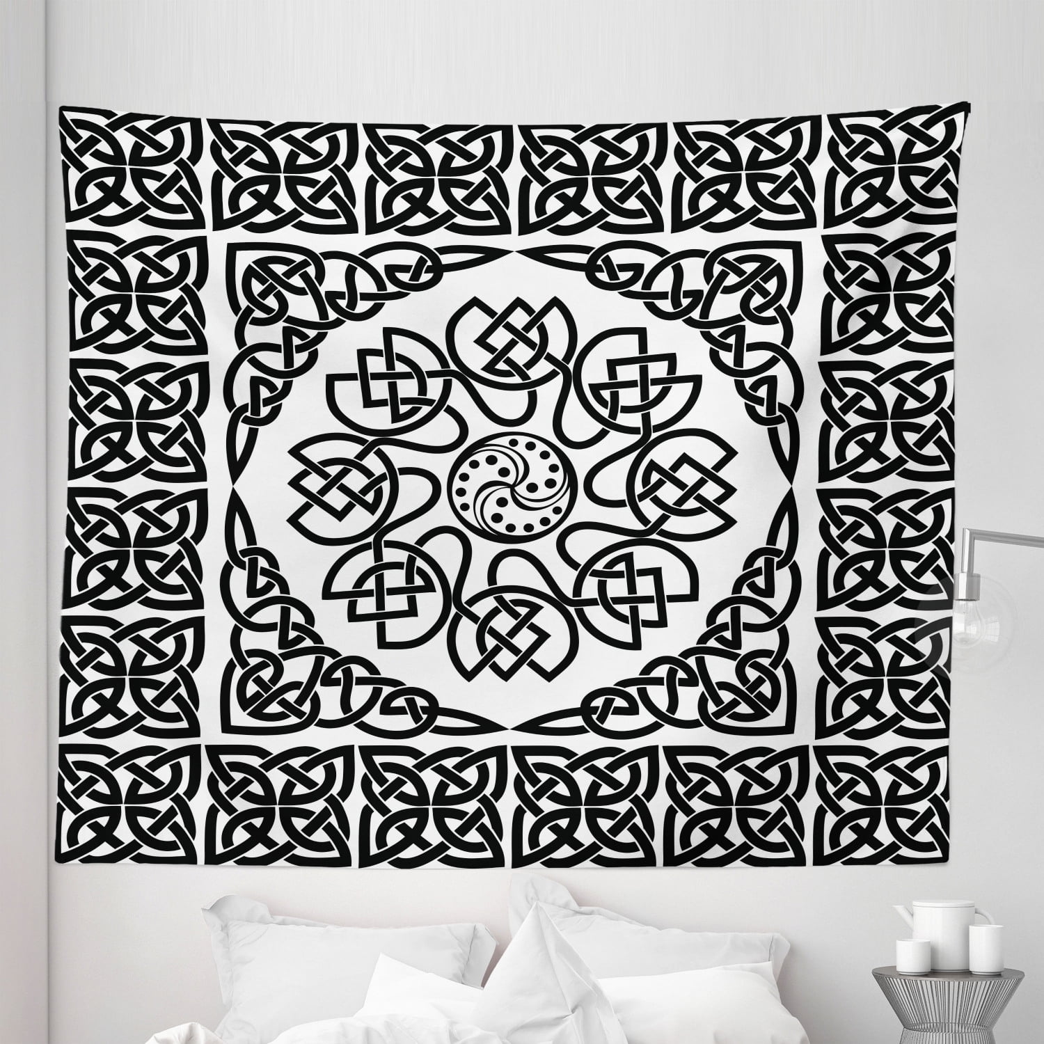 Celtic Tapestry, Filigree Style Endless Celtic Knot Pattern with ...