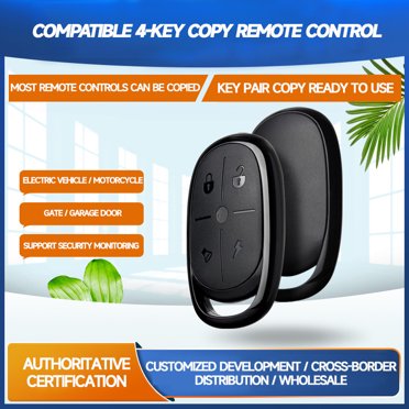 433MHZ Remote Control Garage Gate Door Opener Remote Control Duplicator Clone Cloning Code Car ...