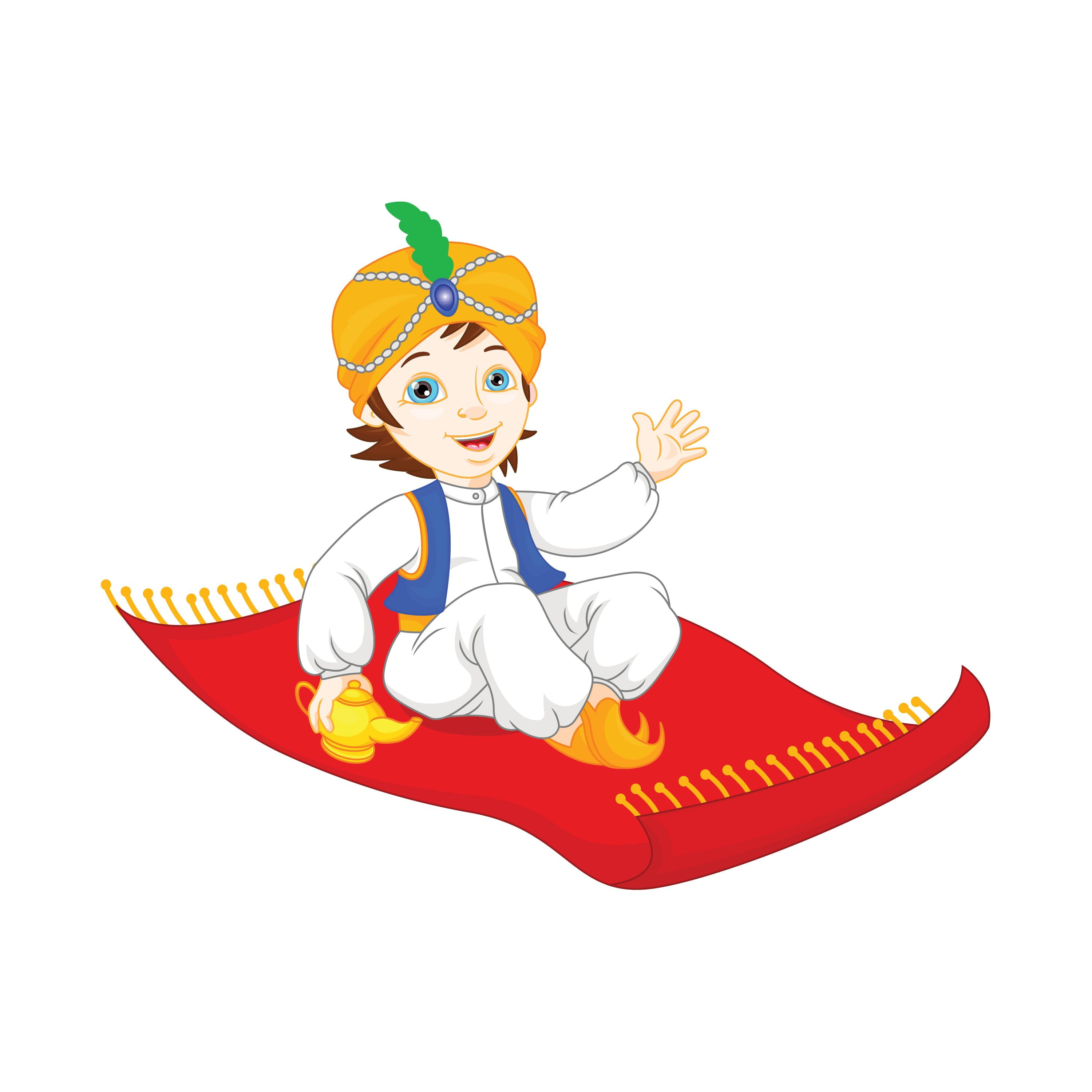 FANTASY - Easy To Apply Nursery Kids Bedroom Flying Magic Carpet Young ...