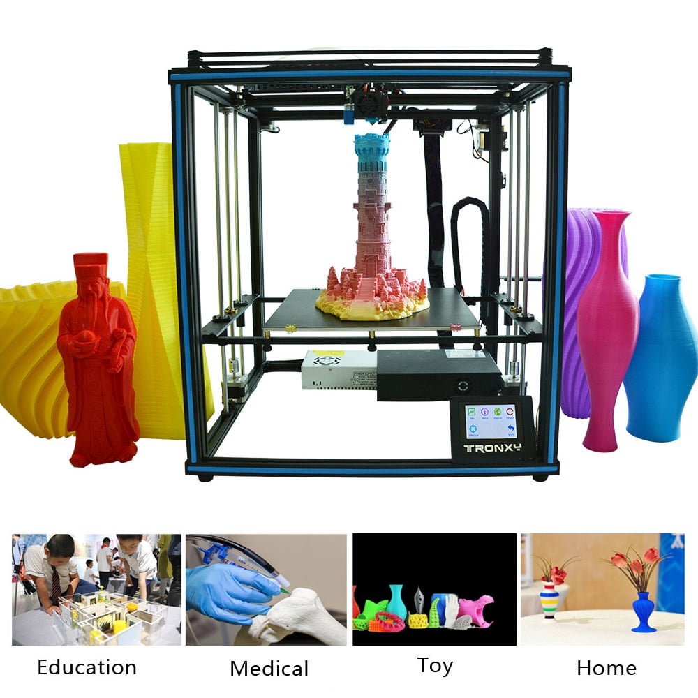 Tronxy New Upgraded High Accuracy 3D Printer DIY Kit Support Auto tronxy-new-upgraded-high-accuracy-3d-printer-diy-kit-support-auto
