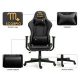 Gaming Chair with Zodiac Star Sign, Scorpio Astrology Logo Ergonomic ...