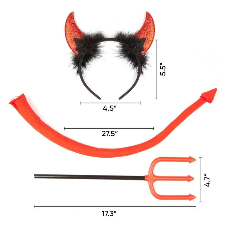 Devil Tail And Horns