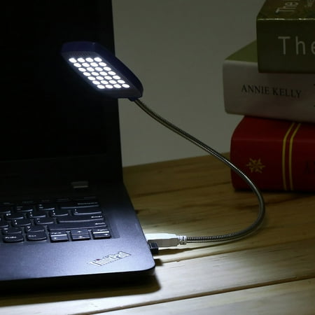Super Bright Laptop Light 28 LED USB Light Flexible Computer Lamp ...