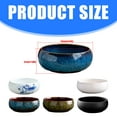 Multipurpose Ceramic Bowl Planter Container for Plant and Fish Designed ...