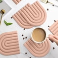 Ovzne Silicone Insulation Pad Reusable Heat Resistant Table Mat for ...