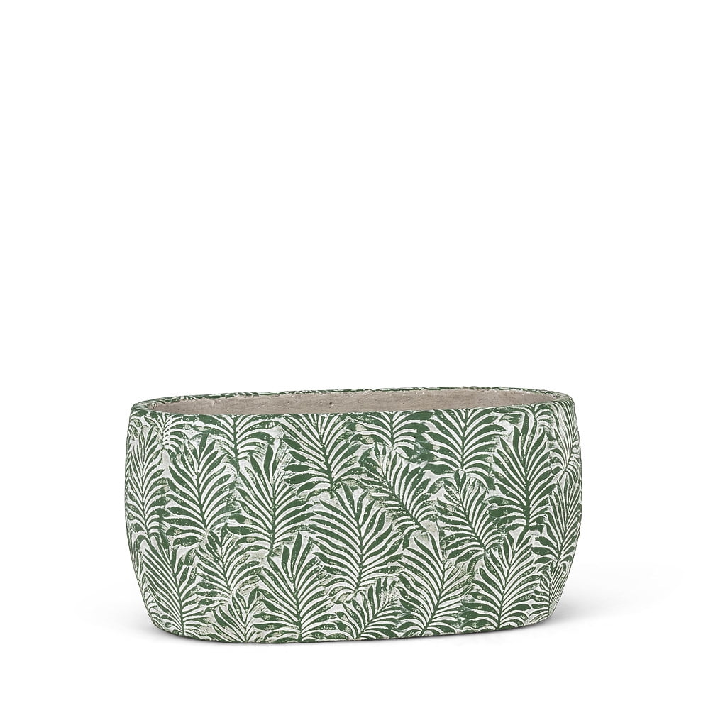 Set of 4 Small Oval Leaf Planter - Walmart.com