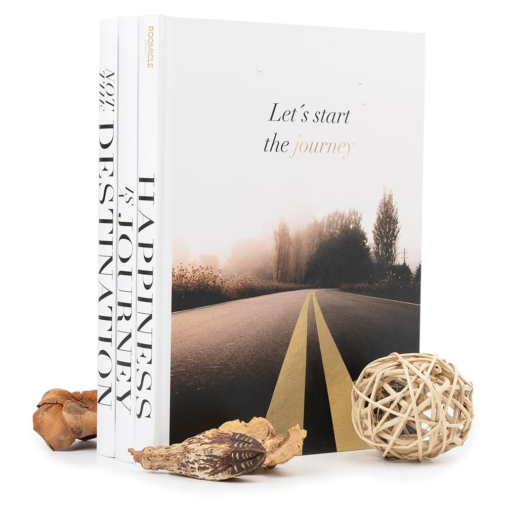 Click here for Roomicle Decorative Books For Home Decor - Coffee... prices