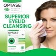 OPTASE TTO Gentle Eye Lid Dry Wash Cleaner for Daily Cleansing and ...