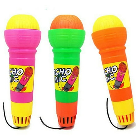 Plastic Magic Mic Novelty Echo Microphone Pretend Play Toy Gift for ...