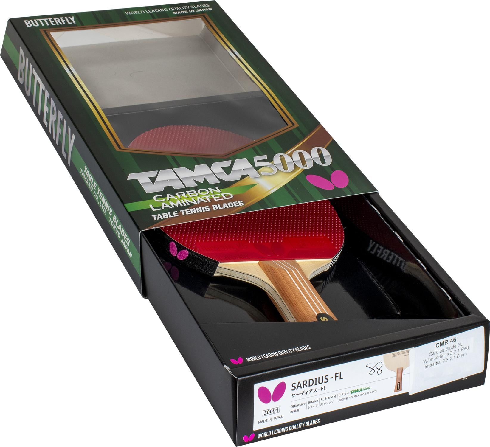 ZLC Carbon Table Tennis Blade Butterfly Harimoto Innerforce ZLC Table ...