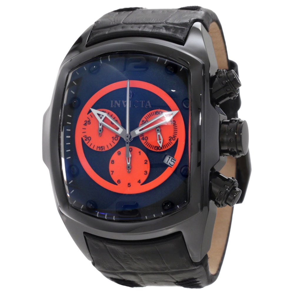 Invicta Lupah Revolution Blue Rubber Men's Chronograph