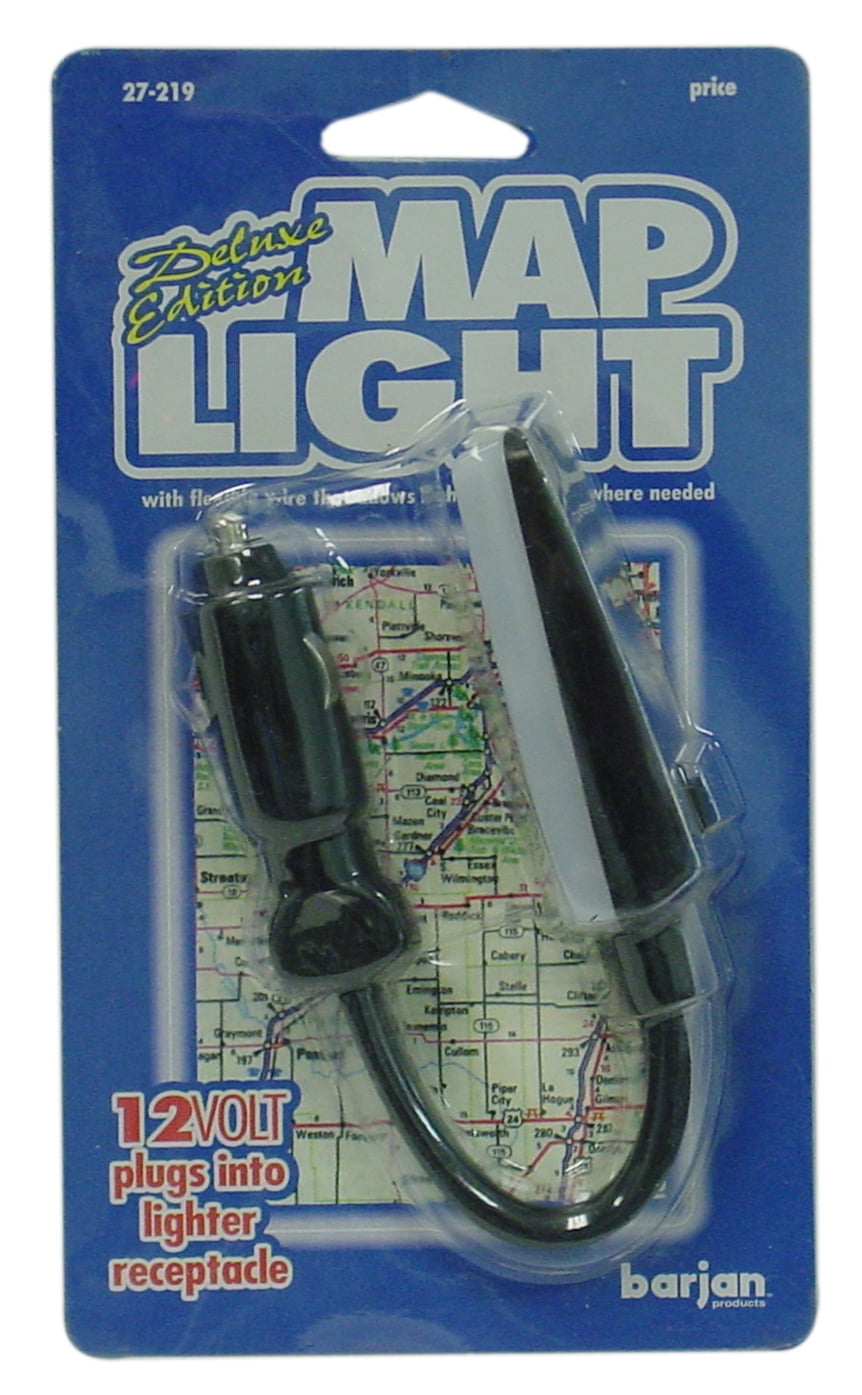 12 VOLT LUXURY EDITION FLEX MAP LIGHT WITH CIGARETTE PLUG - Walmart.com