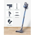 Greenote GSC50 Cordless Vacuum Cleaner, 23000PA Rechargeable 4 in 1 ...
