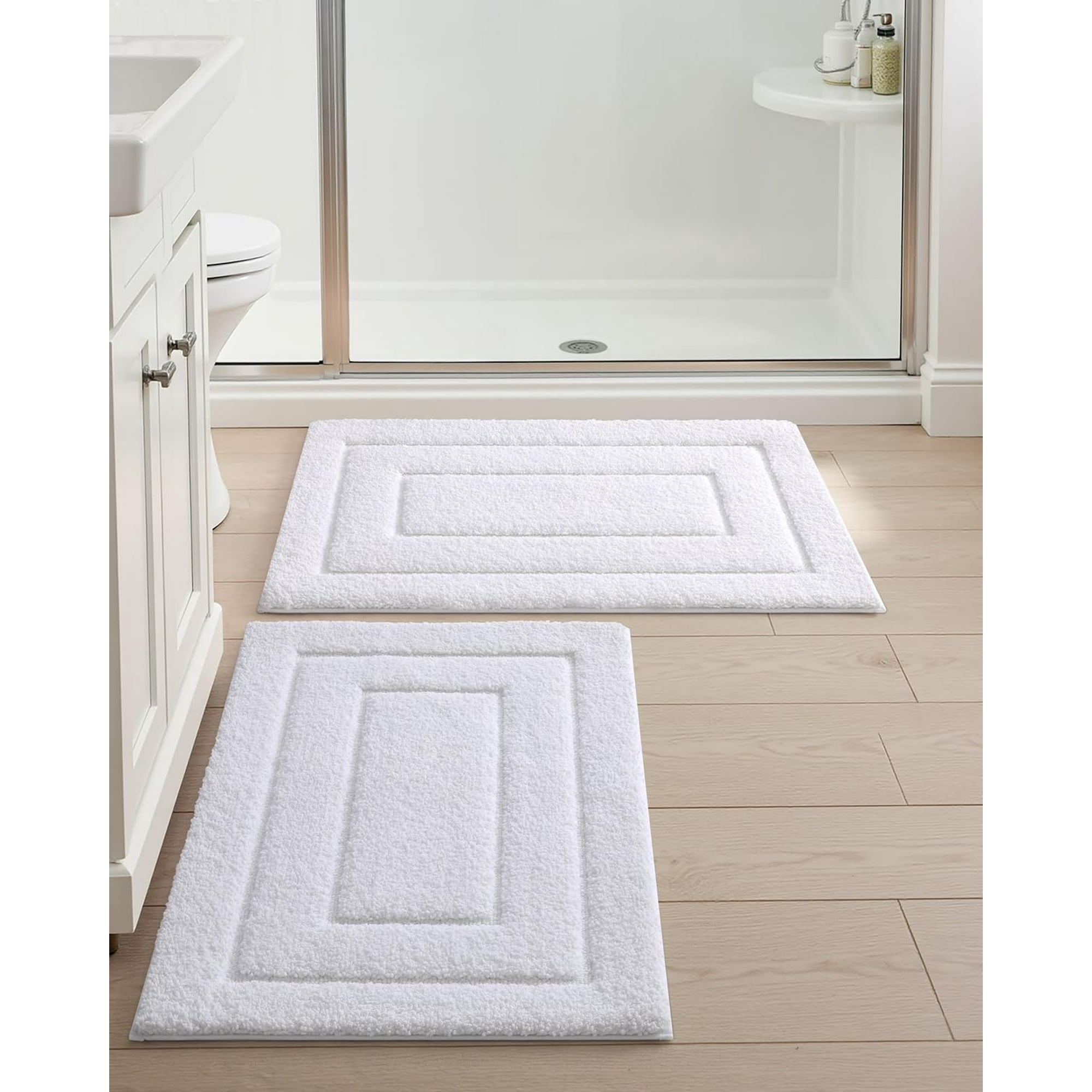 Click here for Temogu-Bath Mat Set Of 2 Piece 16x24 Soft Absorben... prices