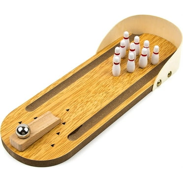 Casewin Mini Bowling Game Bowling Toys Mini Bowling Game Set Tabletop ...