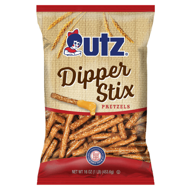 Utz Country Store Dipper Stix Pretzels, 4-Pack 16 oz. Bags - Walmart.com