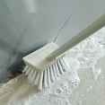 Bathtub Cleaning Brush Long Handle | Heavy-Duty Plastic Bathroom Scrub ...