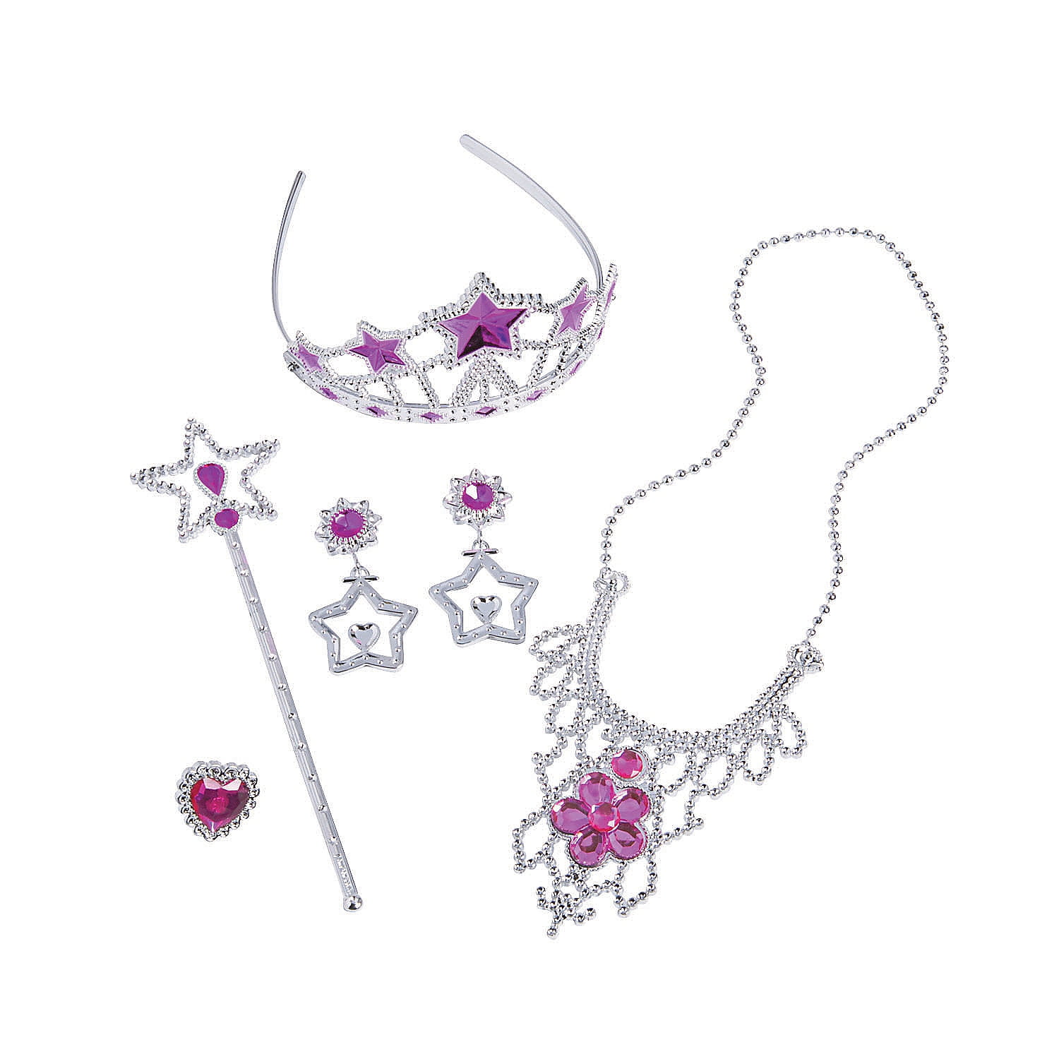 Princess Accessory Set - Apparel Accessories - 6 Pieces - Walmart.com
