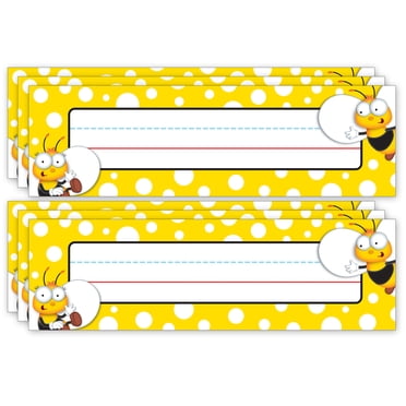 Carson Dellosa Education We Belong Nameplates, 36 Per Pack, 6 Packs ...