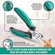 Ruff 'n Ruffus Double Sided Professional Grade Undercoat Pet Rake Brush ...