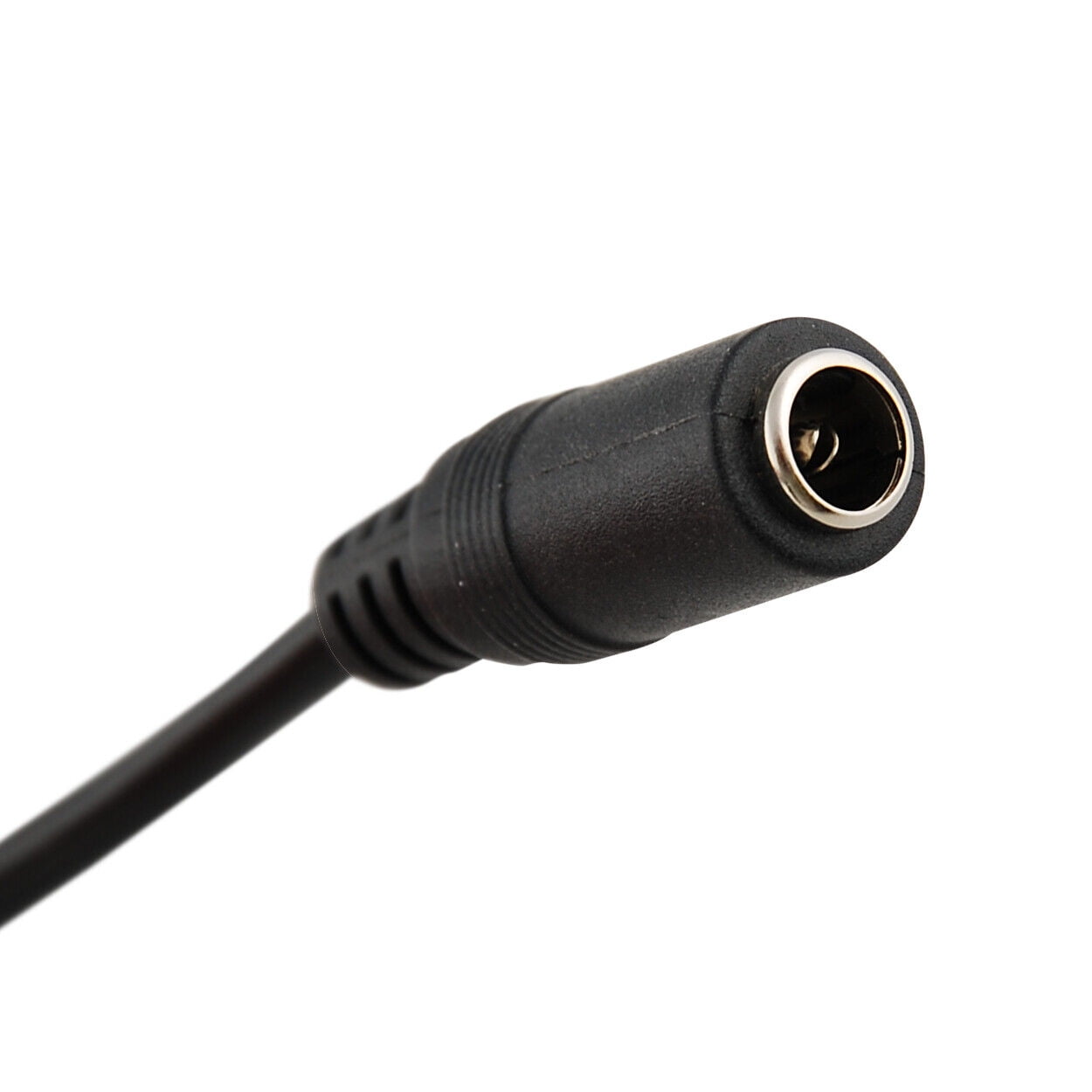 (5-pack) DC Power Right Angle Adapter Extension Cable 5.5x2.1mm Barrel ...